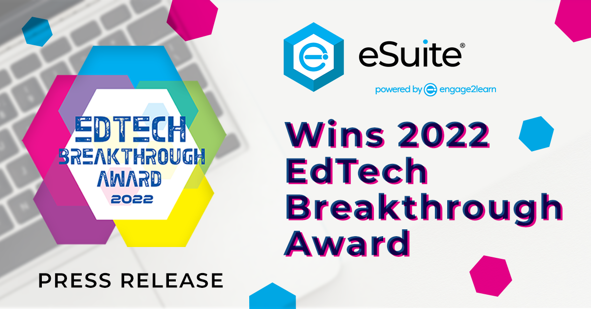 engage2learn Wins 2022 EdTech Breakthrough Award