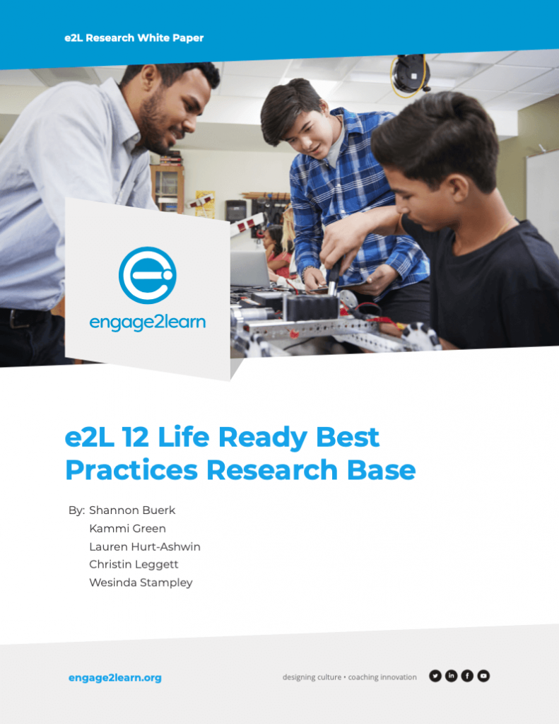 e2L Life Ready Best Practices Research Base | engage2learn