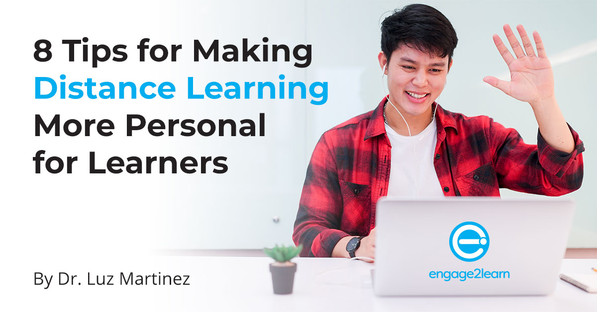 8 Tips for Making Distance Learning More Personal for Learners