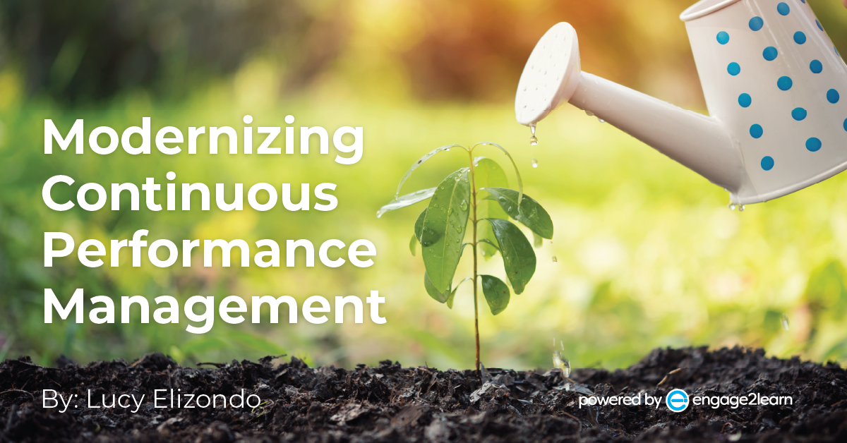 Modernizing Continuous Performance Management | engage2learn