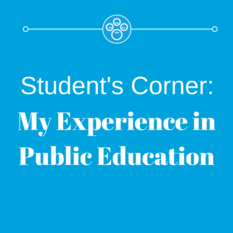 Students' Corner: My Public School Experience | engage2learn